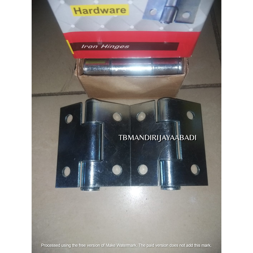 Jual RUSH ENGSEL PINTU BESI ENGSEL KUPU KUPU TEBAL | Shopee Indonesia