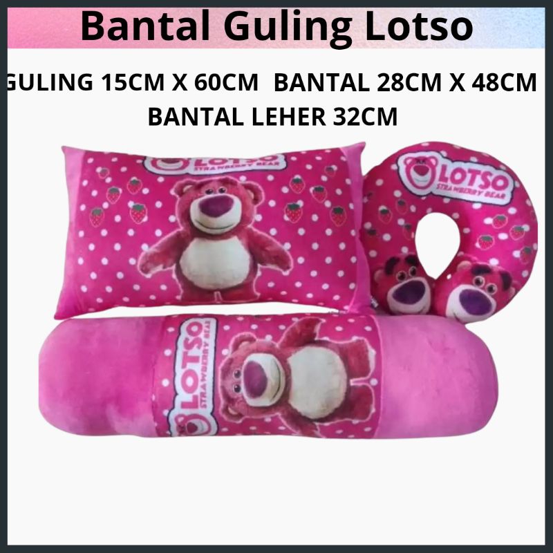 Jual bantal dan guling anak balita gambar Cartoon lotso series terbaru ...