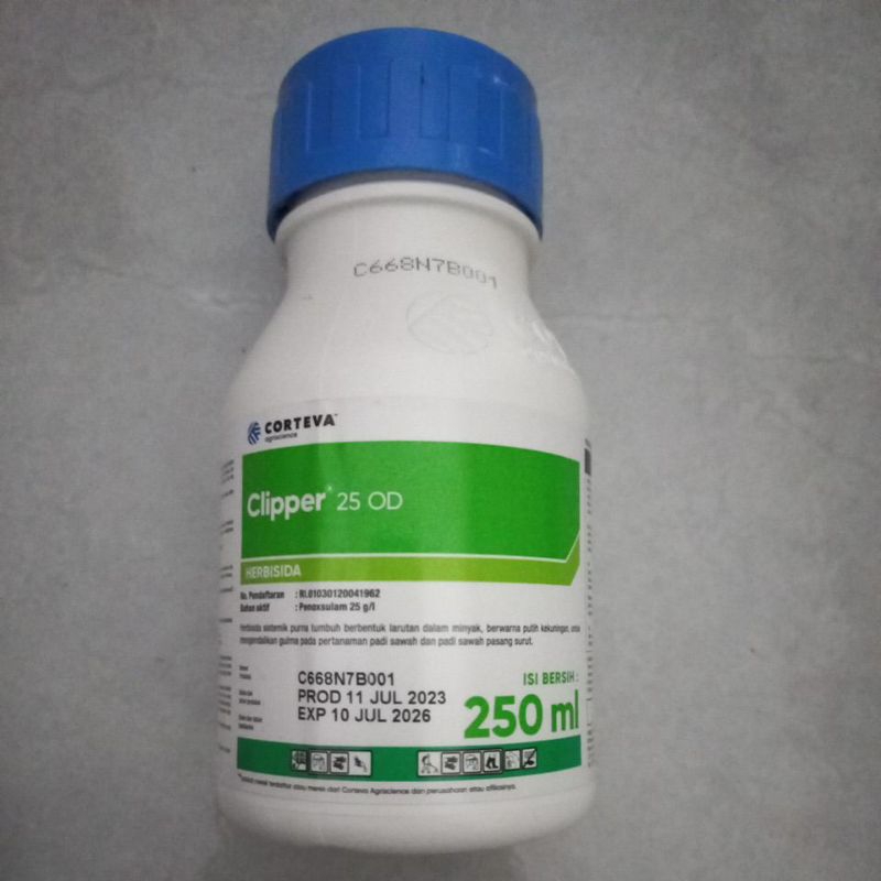 Jual Herbisida Clipper 25 OD 250ml 250 ml Obat Pembasmi Rumput Gulma Liar (suket tuton) | Shopee ...