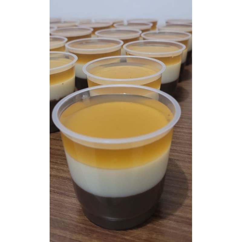Jual Dessert Puding Cokelat Cup 100 ml dan 150 ml | Shopee Indonesia