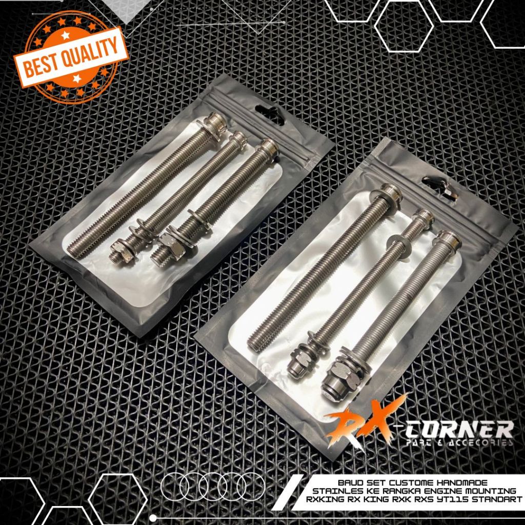 Jual BAUT ENGINE MONTING CUSTOM BAUT GANTUNGAN MESIN RX KING RXK RXS ...