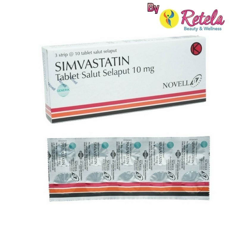 Jual SIMVASTATIN 10MG NOVA BOX 100 TABLET | Shopee Indonesia