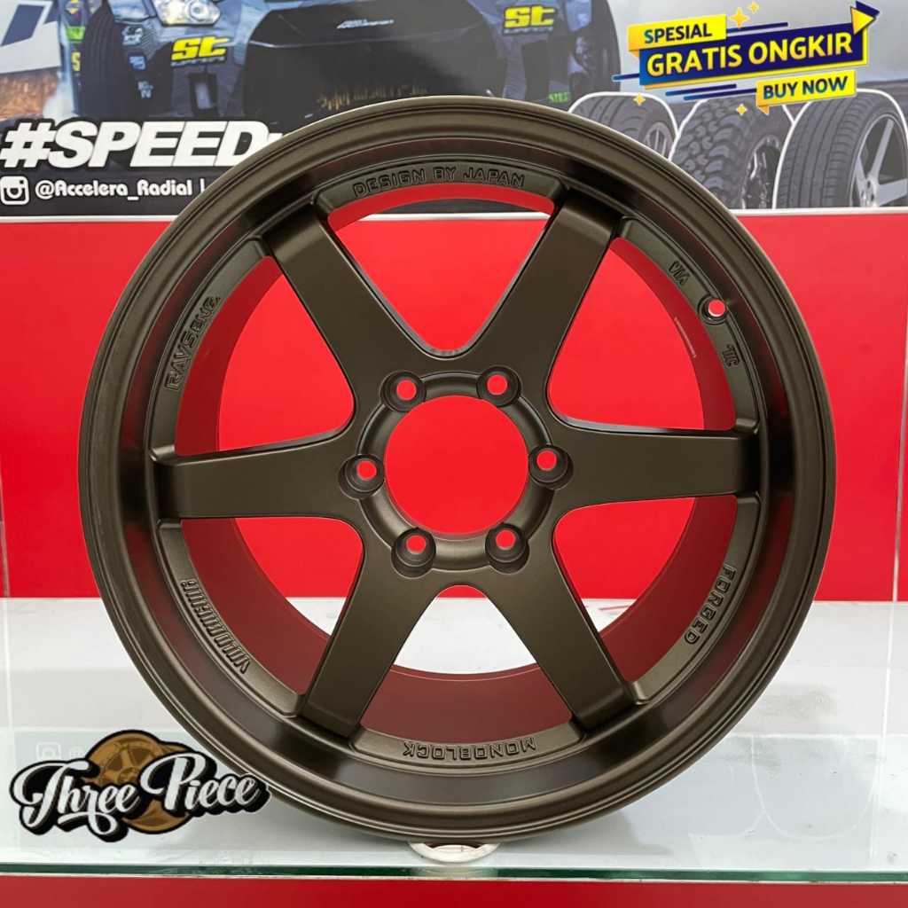 Jual HSR TOKYO|TE37 velg ring 18 lebar 95 lubang 6 |mobil pajero, fortuner, hilux dll | Shopee ...