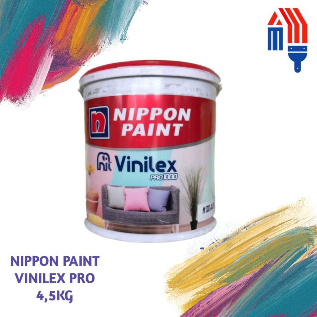 Jual Nippon Paint Vinilex Pro 1000 4,5 Kg / Cat Galon Nippon Paint ...