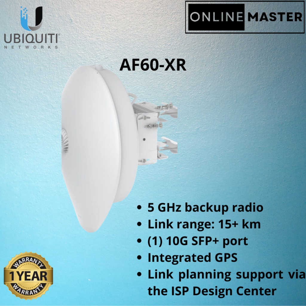 Jual Ubiquiti UISP airFiber 60 XR AF60-XR-US | Shopee Indonesia