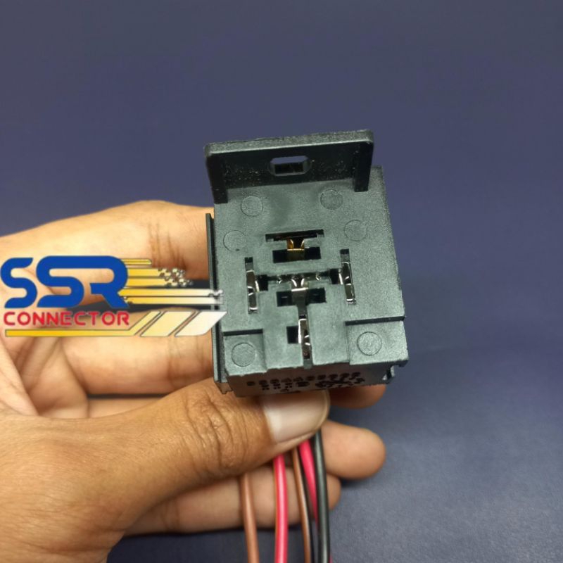 Jual SOCKET SOKET RUMAH RELAY RILAY BANGKU KAKI 4 & 5 KABEL BESAR 1 ...