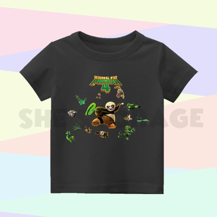 Jual BAJU ANAK KAOS ANAK KUNGFU PANDA 4 ALL MONSTERS ATASAN ANAK UNISEX ...