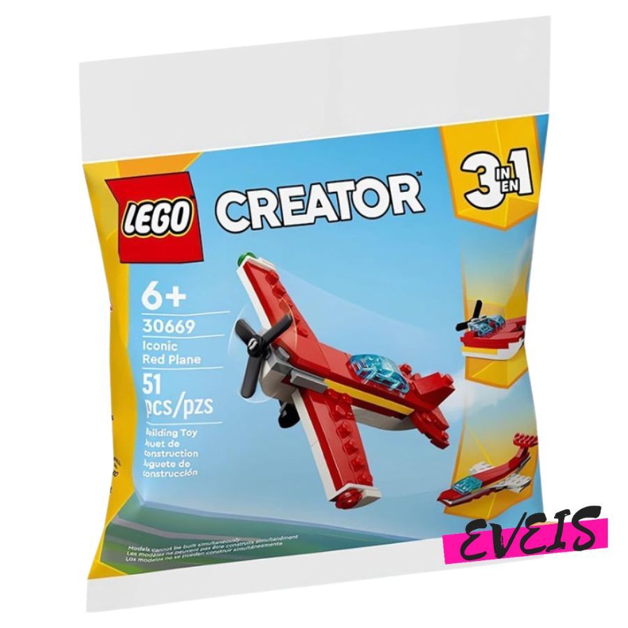 Jual Lego Creator 3in1 30669 Polybag - Iconic Red Plane - Mainan Anak ...