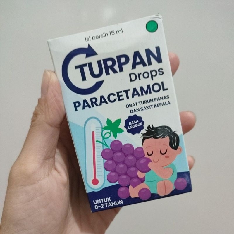 Jual TURPAN DROPS 15ml Demam sakit kepala | Shopee Indonesia