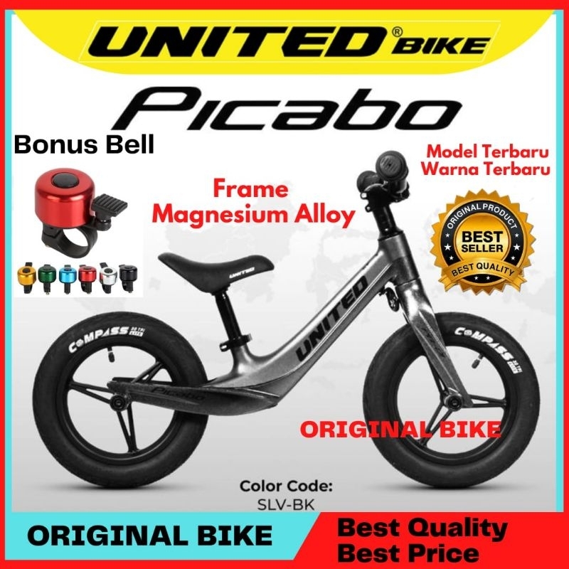 Jual Pushbike United Picabo PB 01 Magnesium Frame Sepeda Balance Bike ...