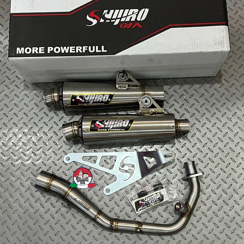 Jual Knalpot Shijiro M3 Long Fullsystem Vespa Sprint Primavera S LX ...
