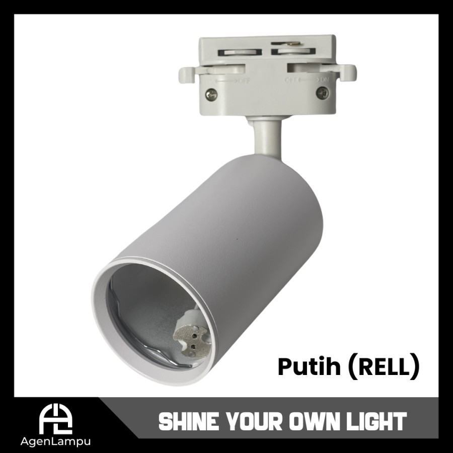 Jual KAP LAMPU SPOTLIGHT PLAFON / RELL FITTING MR16 LED SOROT SPOT ...