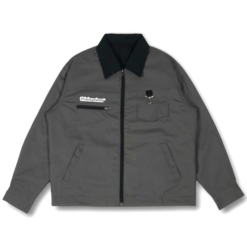 Jual Work Jacket Boxy - Infinity Grey | Thisisanimo | Shopee Indonesia