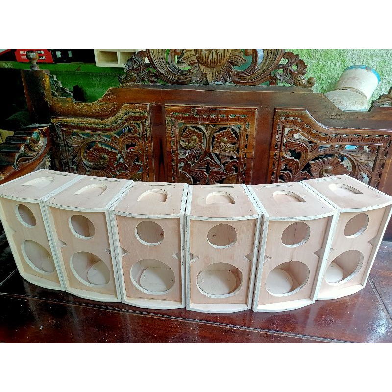 Jual box speaker line array 4 inch+lubang tuwiter | Shopee Indonesia