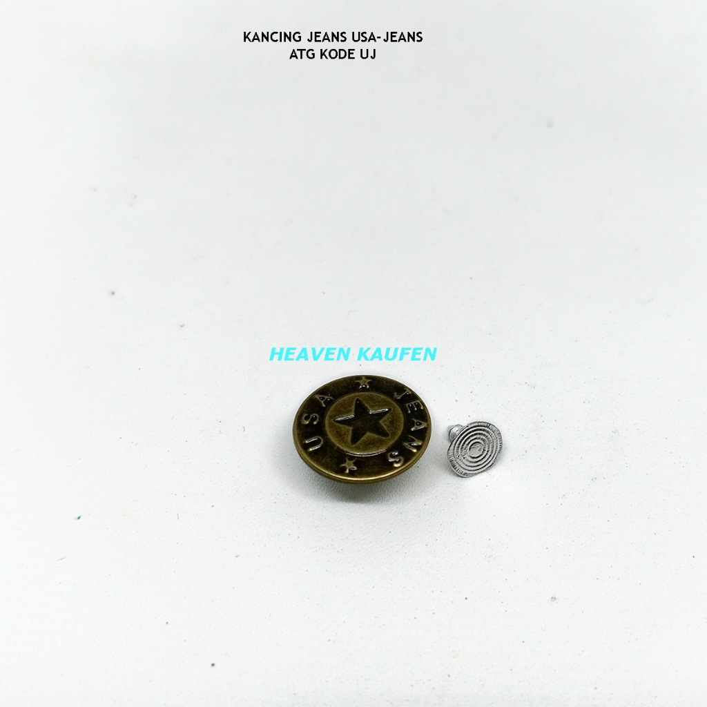 Jual Kancing Jeans Atau Jeans Button USA Jeans Warna ATG Bakar Classic Vintage Kode UJ | Shopee ...