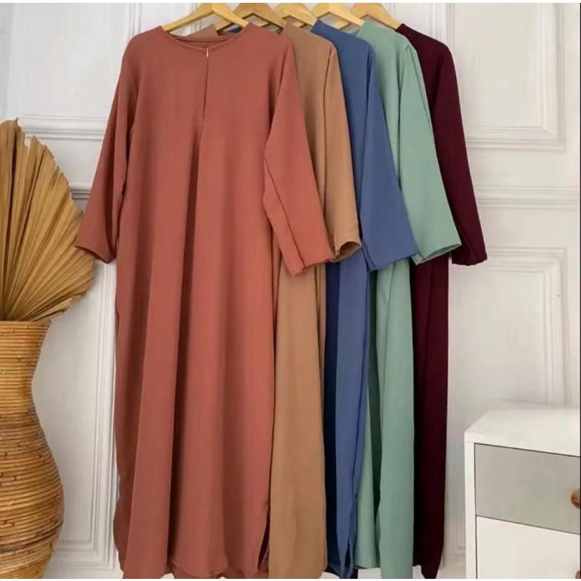 Jual DASTER CRINKLE AIRFLOW POLOS MODEL TANGAN 3/4 GAMIS / DRESS ... Jual DASTER CRINKLE AIRFLOW POLOS MODEL TANGAN 3/4 GAMIS / DRESS ...