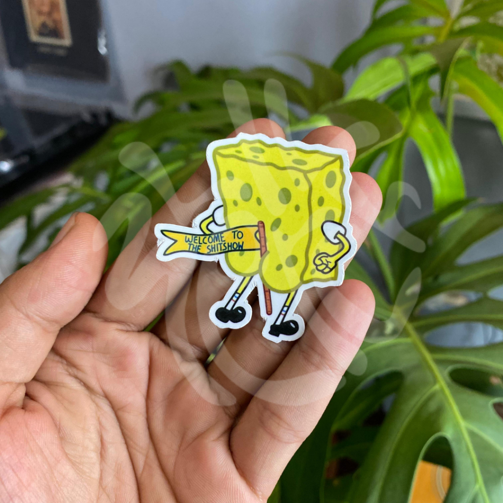 Jual sticker spongebob squarepants / aesthetic sticker / sticker tumblr ...