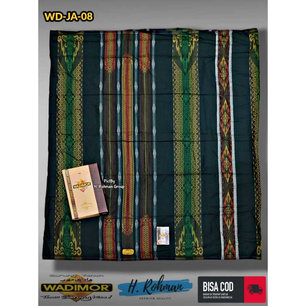 Jual Sarung Wadimor Songket Jaguar King Masqot Hadiah Mewah Hari Raya ...