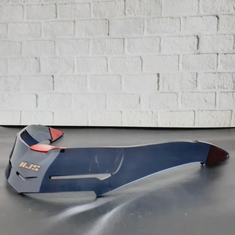 Jual Spoiler Helm Njs Kairoz/Njs Zx1Bahan Akrilik Ketebalan 3mm Warna ...