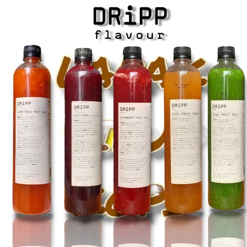 Jual Dripp Fruit pulp 760ml - Dripp pulp - dripp puree - sirup minuman ...
