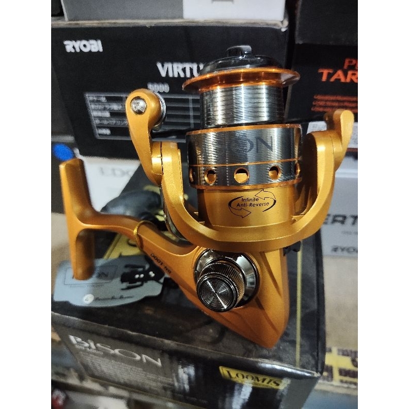 Jual reel pancing loomis bison pilihan 1000 2000 3000 | Shopee Indonesia