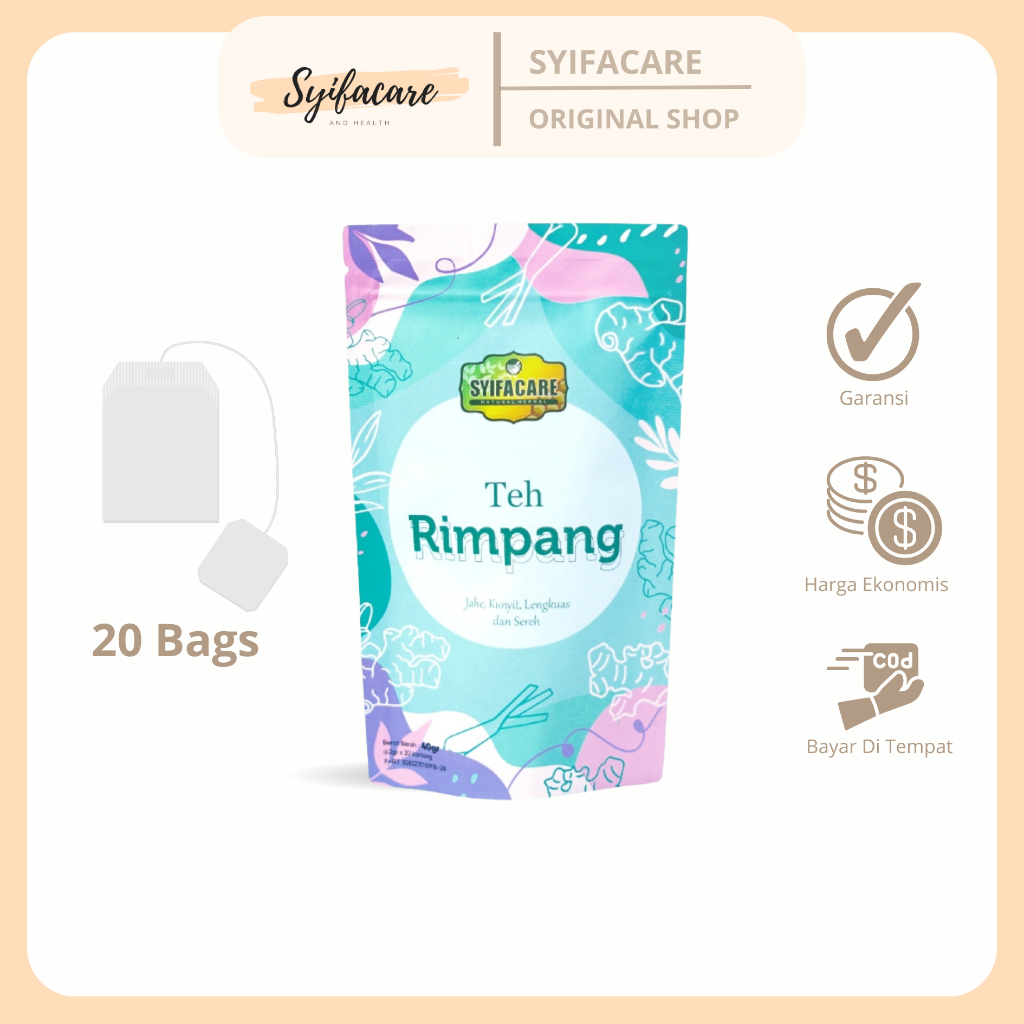 Jual Teh Rimpang SYIFACARE - Teh Celup Ramuan Herbal Alami Cara Diet ...