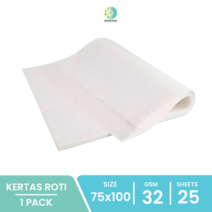 Jual Kertas Roti / Kertas Pembungkus / Baking Paper Putih 75x100cm ...
