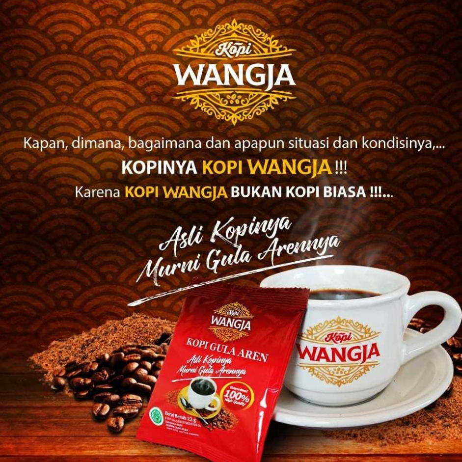 Jual Kopi WANGJA Sachet Kopi Asli Plus Gula Aren Murni | Shopee Indonesia