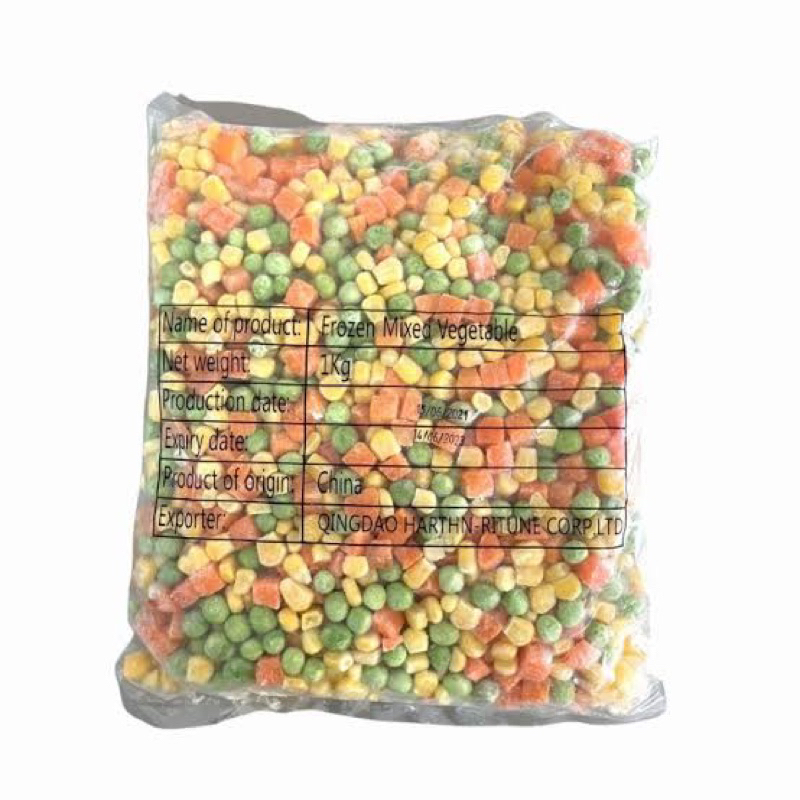 Jual mix vegetable frozen 1kg | Shopee Indonesia