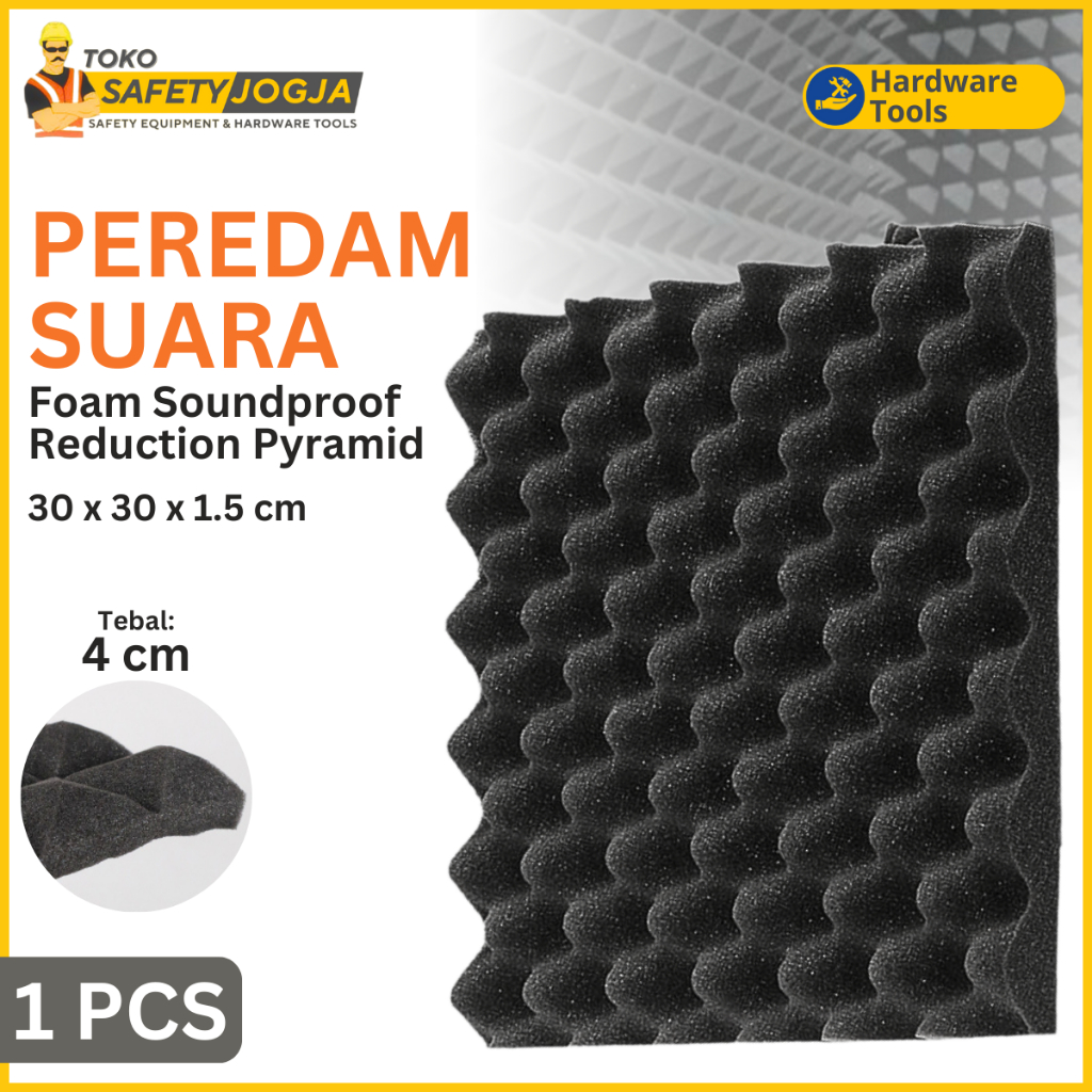 Jual Busa Peredam Suara Busa Telur Acoustic Foam Soundproof JROD Egg ...