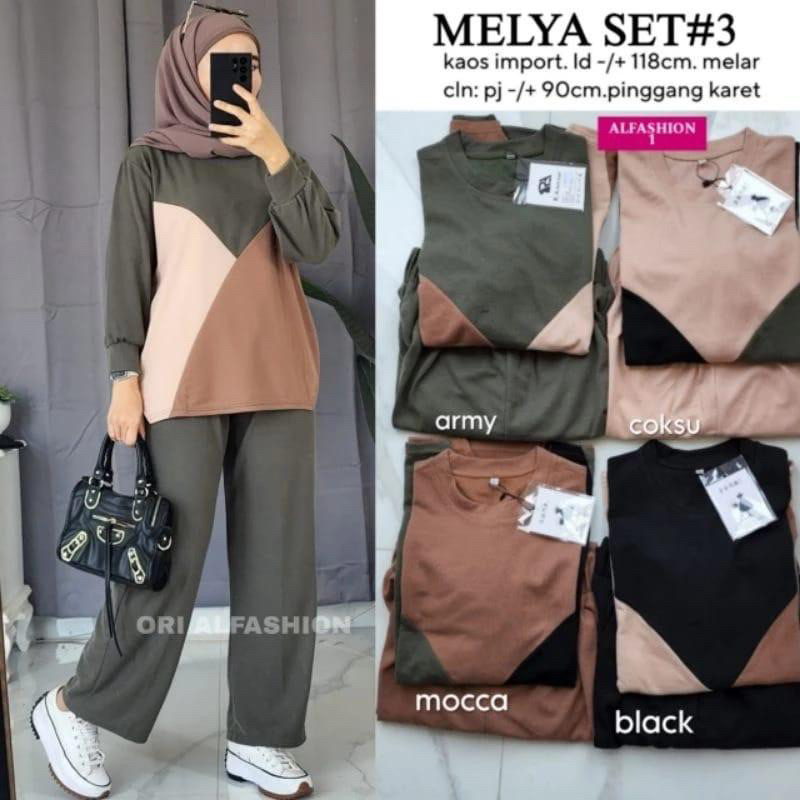 Jual MELYA SET XL LD 120 JUMBO ONE SET BABY TERRY | Shopee Indonesia