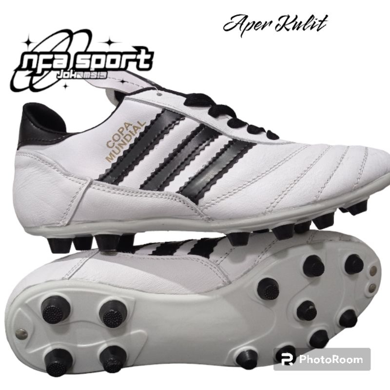 Jual Sepatu Bola Ads Copa Mundial Aper Kulit sapi | Shopee Indonesia