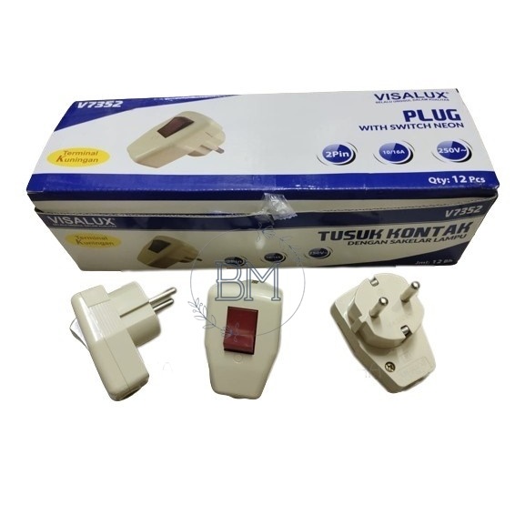 Jual Steker Arde Plug Colokan Saklar Sakelar Lampu Switch Dutron Mdl Broco | Shopee Indonesia