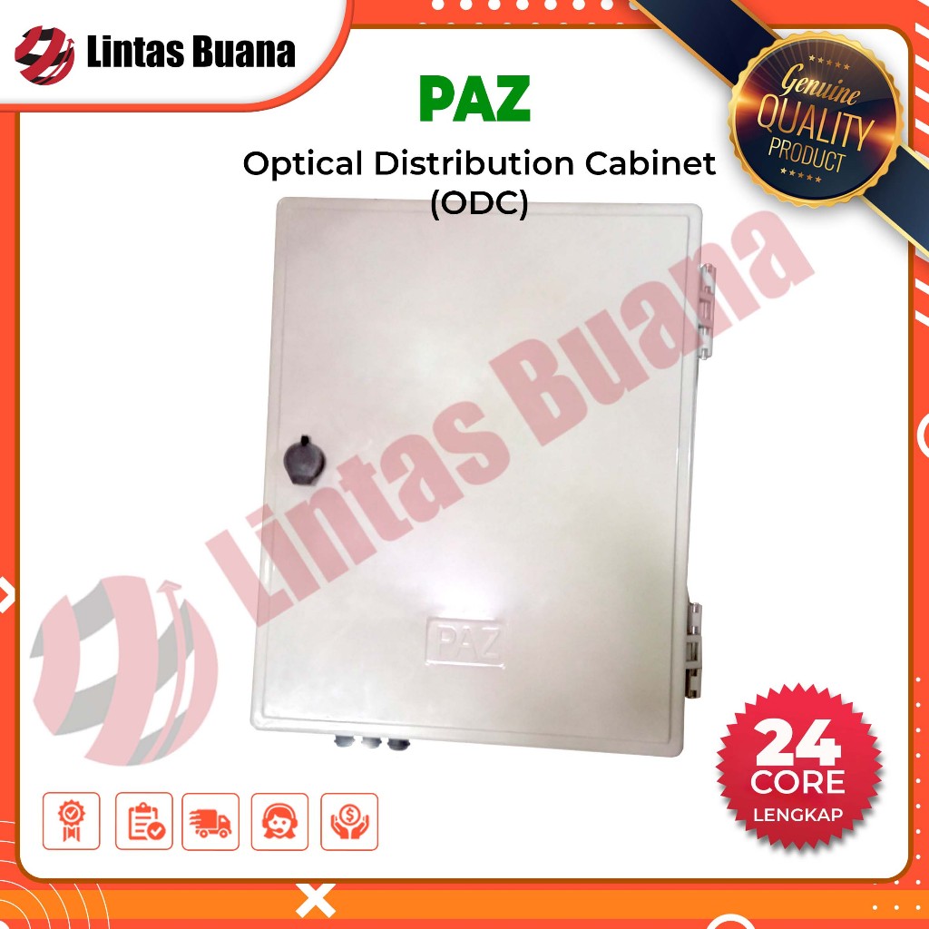 Jual Optical Distribution Cabinet (ODC) 24 Core Lengkap Merk PAZ | Shopee Indonesia