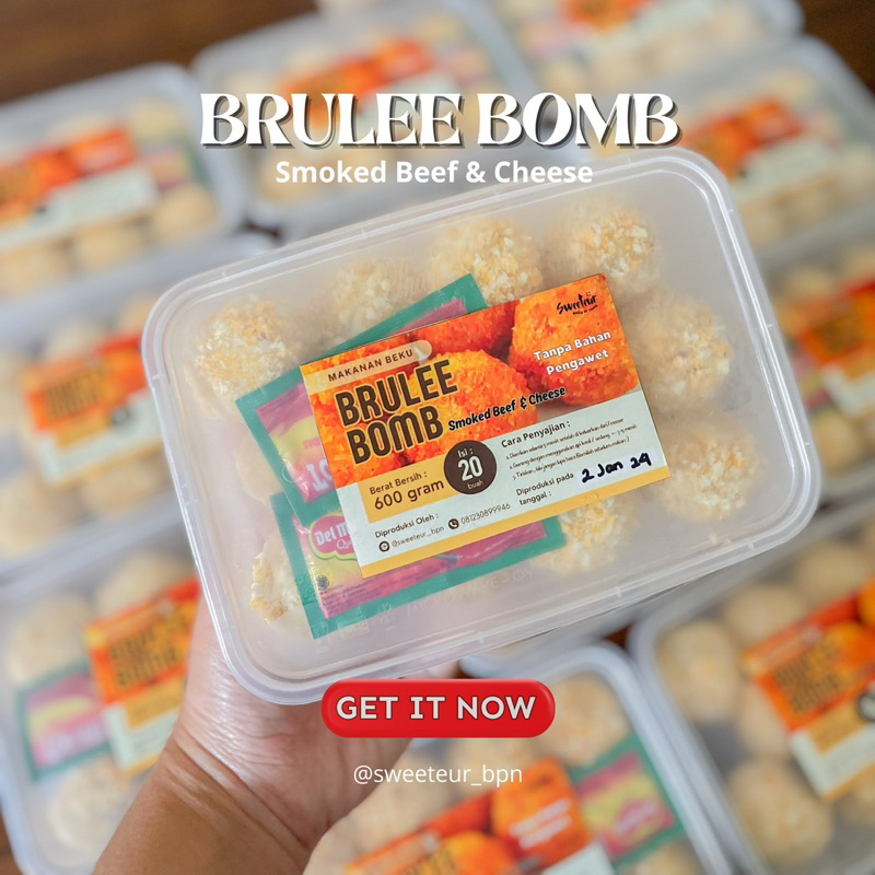 Jual BRULEE BOMB FROZEN ( silahkan chat untuk cek stock ) | Shopee ...