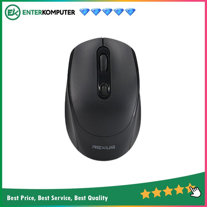 Jual Rexus Q35 4D Wireless Mouse | Shopee Indonesia