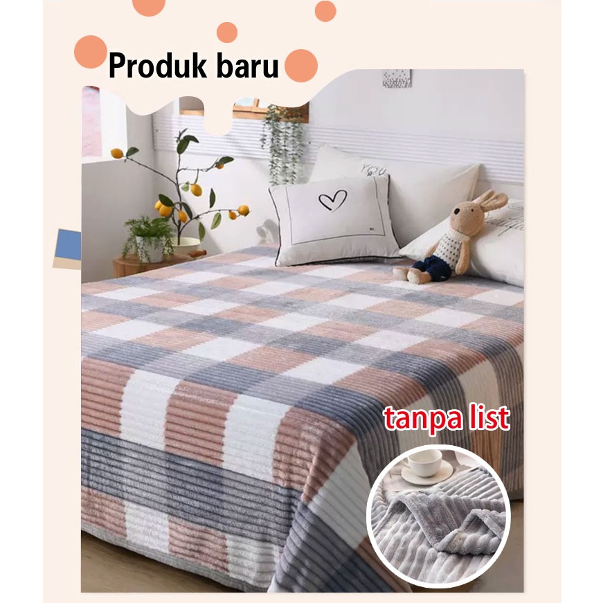 Jual Selimut Lembut/Selimut Jumbo/Selimut Cantik/Selimut Bulu Halus uk ...