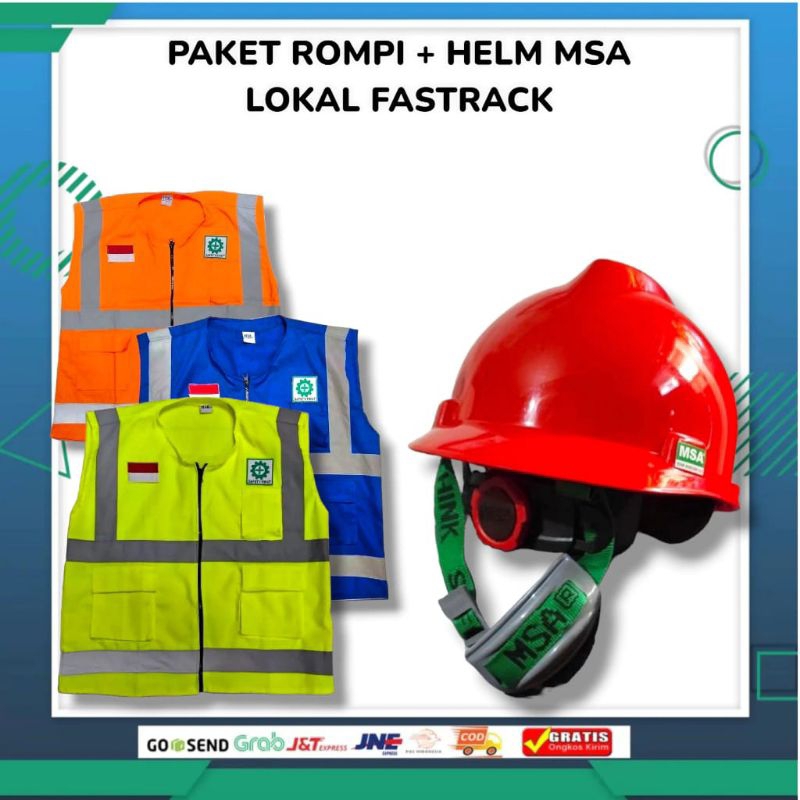Jual HELM SAFETY V-GARD MSA LOKAL FASTRACK + ROMPI SAFETY BAHAN DRILL ... Jual HELM SAFETY V-GARD MSA LOKAL FASTRACK + ROMPI SAFETY BAHAN DRILL ...