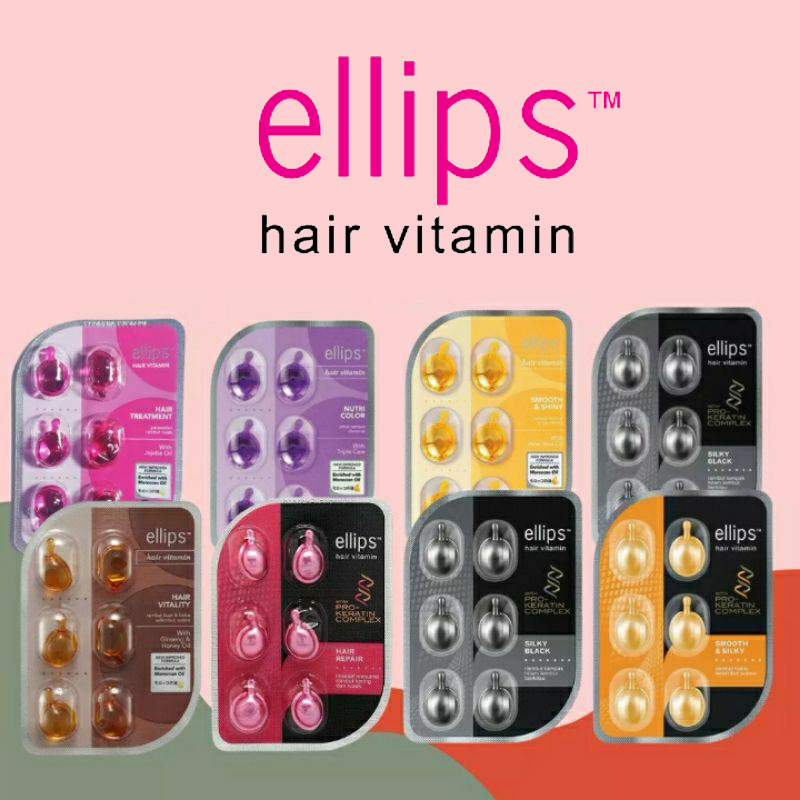 Jual ELLIPS Hair Vitamin (6 Capsules) | Shopee Indonesia