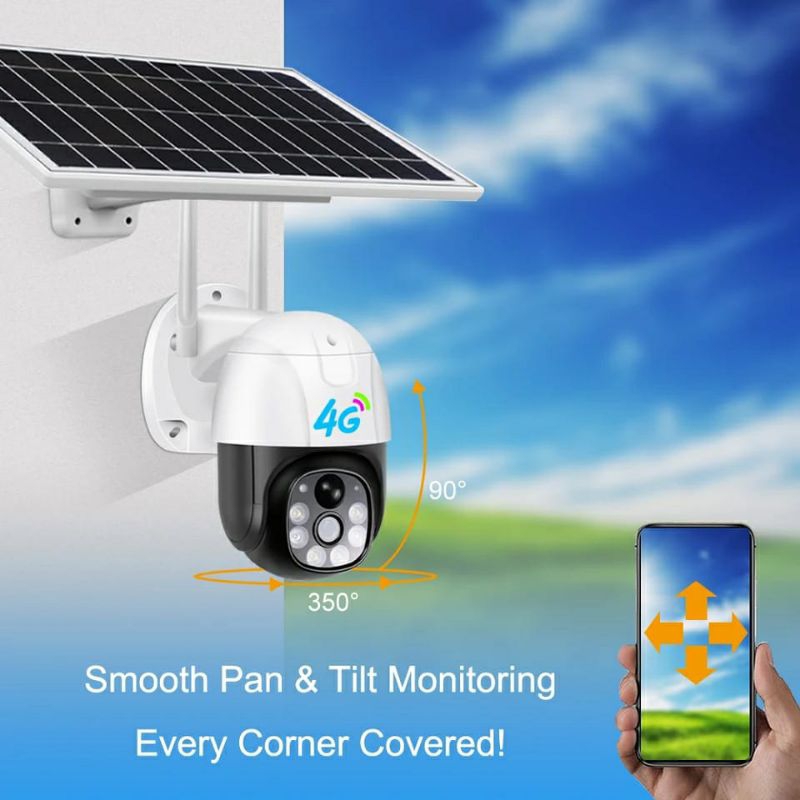 Jual IP Camera Simcard 4G Solar Panel 4G PTZ Gunakan Internet Jaringan ...