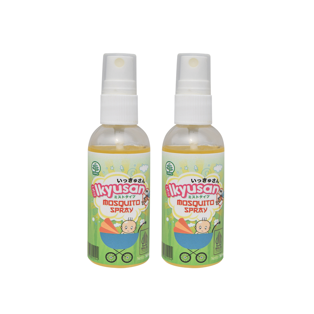 Jual Ikyusan Mosquito spray 50ml (bundling 2pcs) | Shopee Indonesia