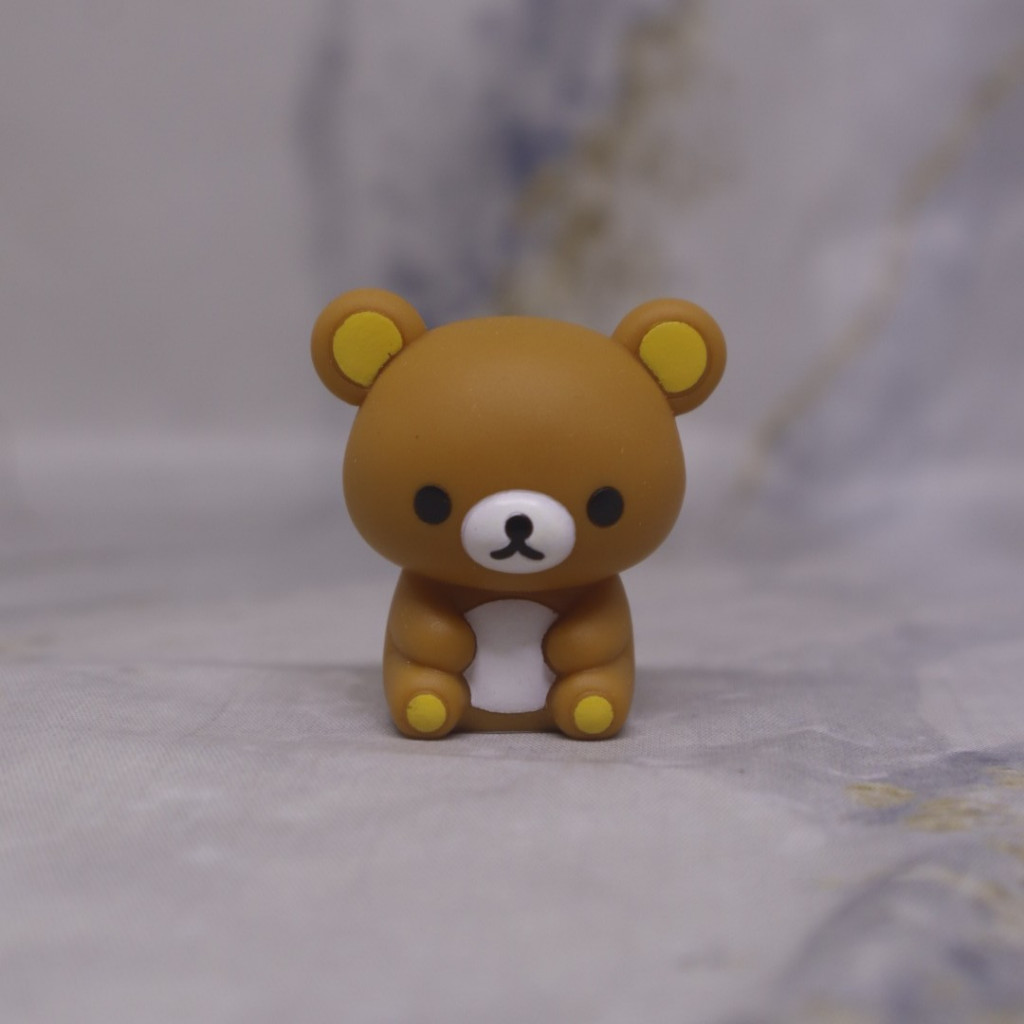 Jual silicon figure rilakkuma korilakkuma and kiiroitori original san x ...