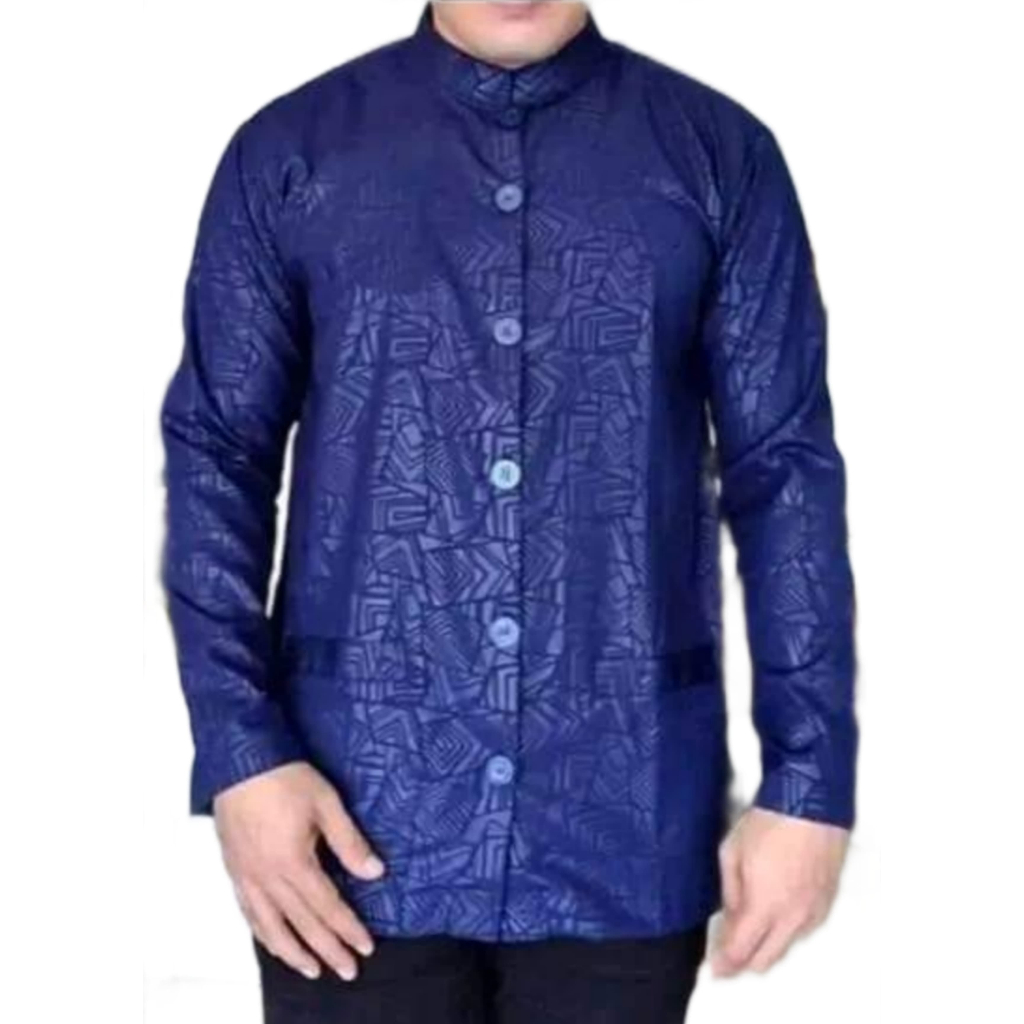 Jual BAJU KOKO HAIBAH EMBOS LENGAN PANJANG HABAIB KEMKO SULTAN EMBOSS ...