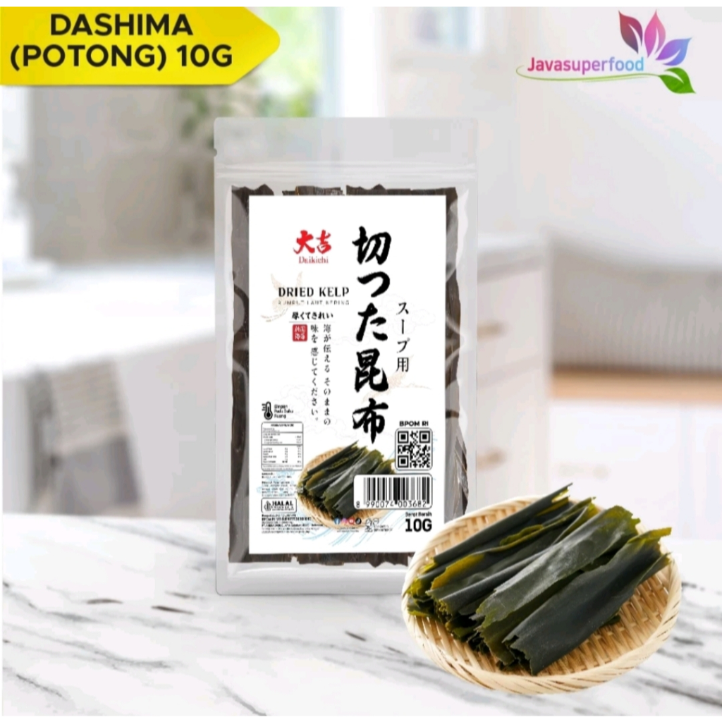 Jual Kombu / konbu / Dashima Potong / Kelp Dashi / Rumput Laut Kaldu ...