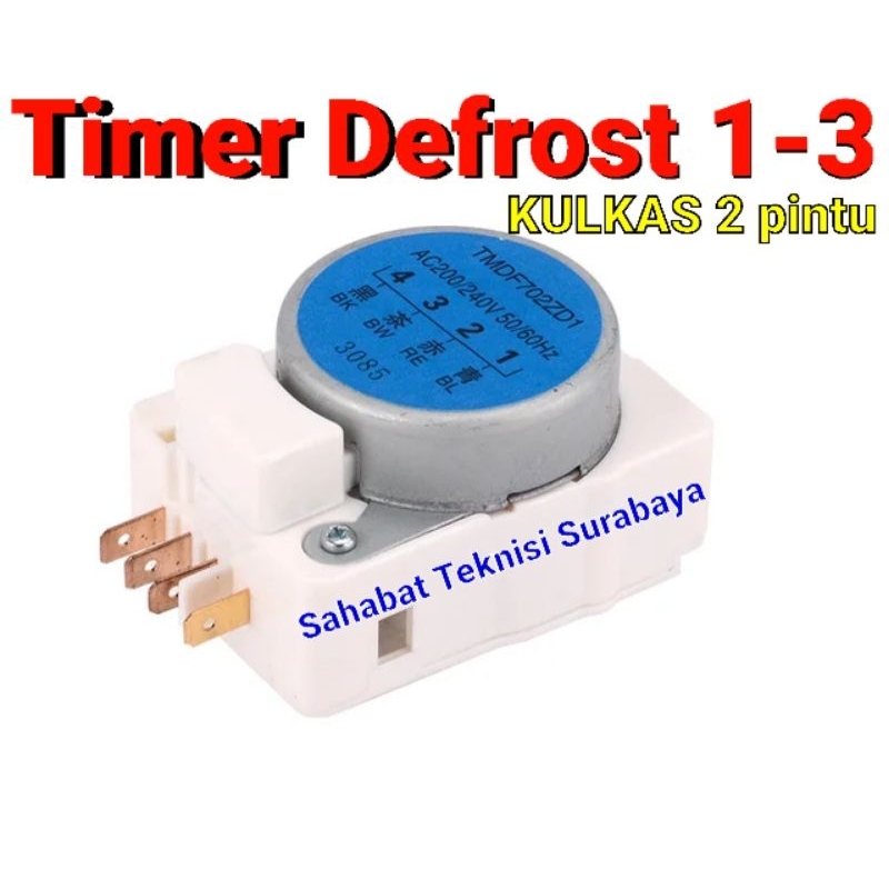 Jual Timer kulkas 1-3 Timer Defrost 1-3 timer kulkas universal | Shopee ...