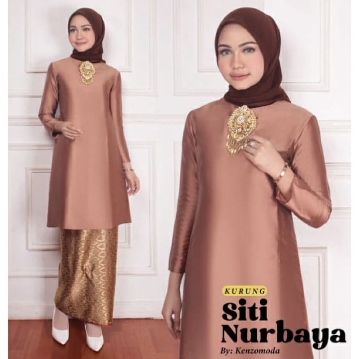 Jual Harga Murah KEBAYA KURUNG MALAYSIA KEBAYA MODERN BAJU KURUNG SITI NURBAYA BAJU KURUNG ...