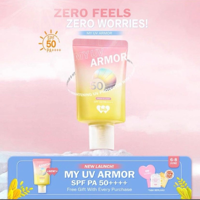 Jual BNB Barenbliss My UV Armor Sunscreen SPF 50 PA++++ | Shopee Indonesia