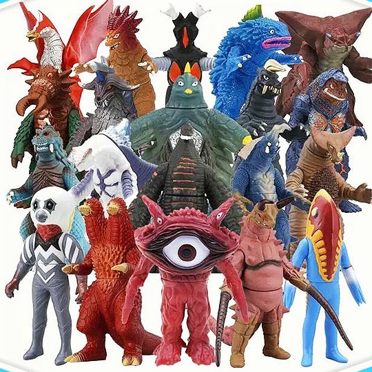 Jual Ekstravaganza Online ReadyMainan Ultraman Kaiju Ultra Monster ...