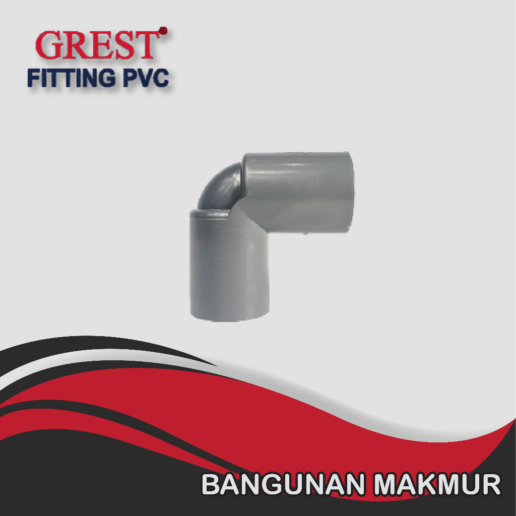 Jual GREST Keni 1/2 in PVC / Knee 1/2" Elbow 1/2" L | Shopee Indonesia
