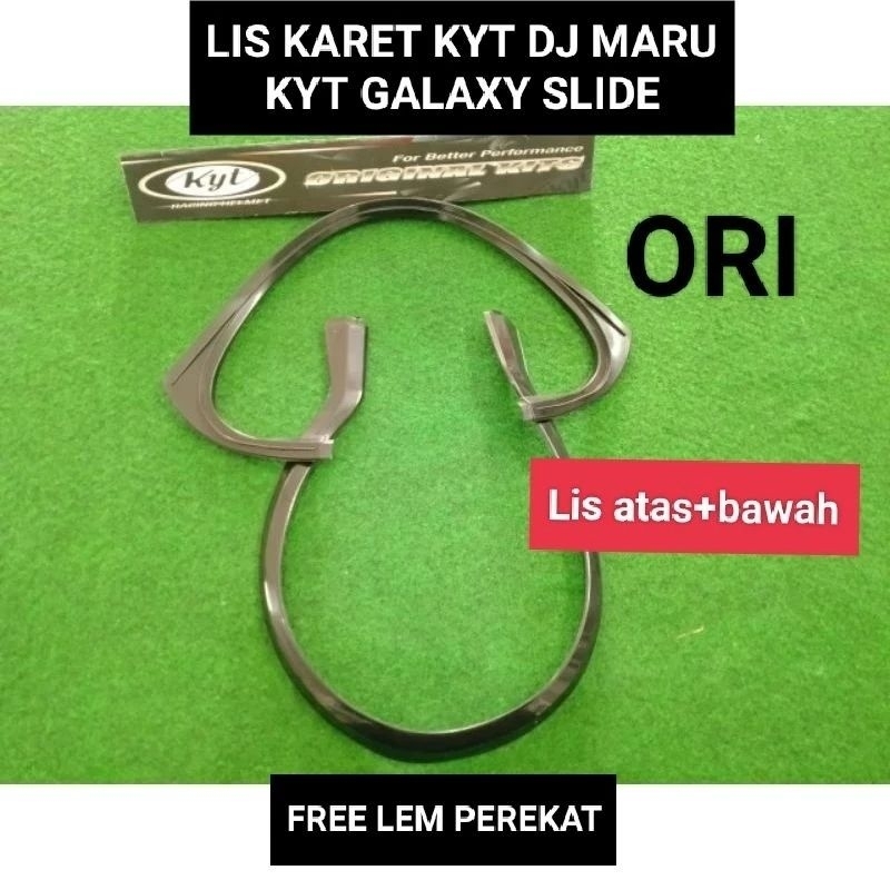 Jual lis karet KYT galaxy | KYT DJ maru ORI free lem list karet ...